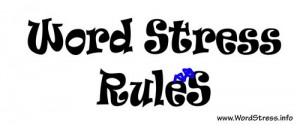 Home - Word Stress Rules